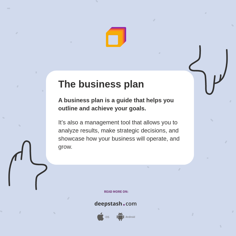 The business plan - Deepstash