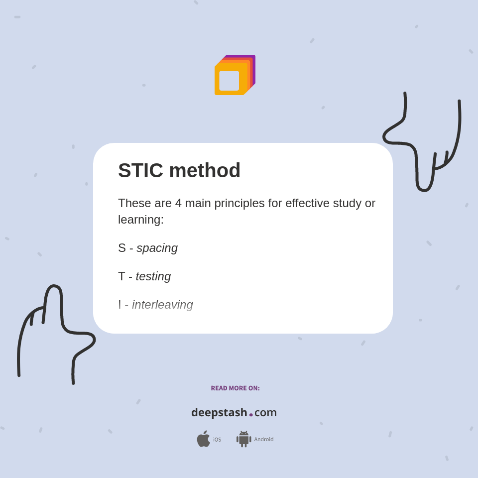 STIC method - Deepstash