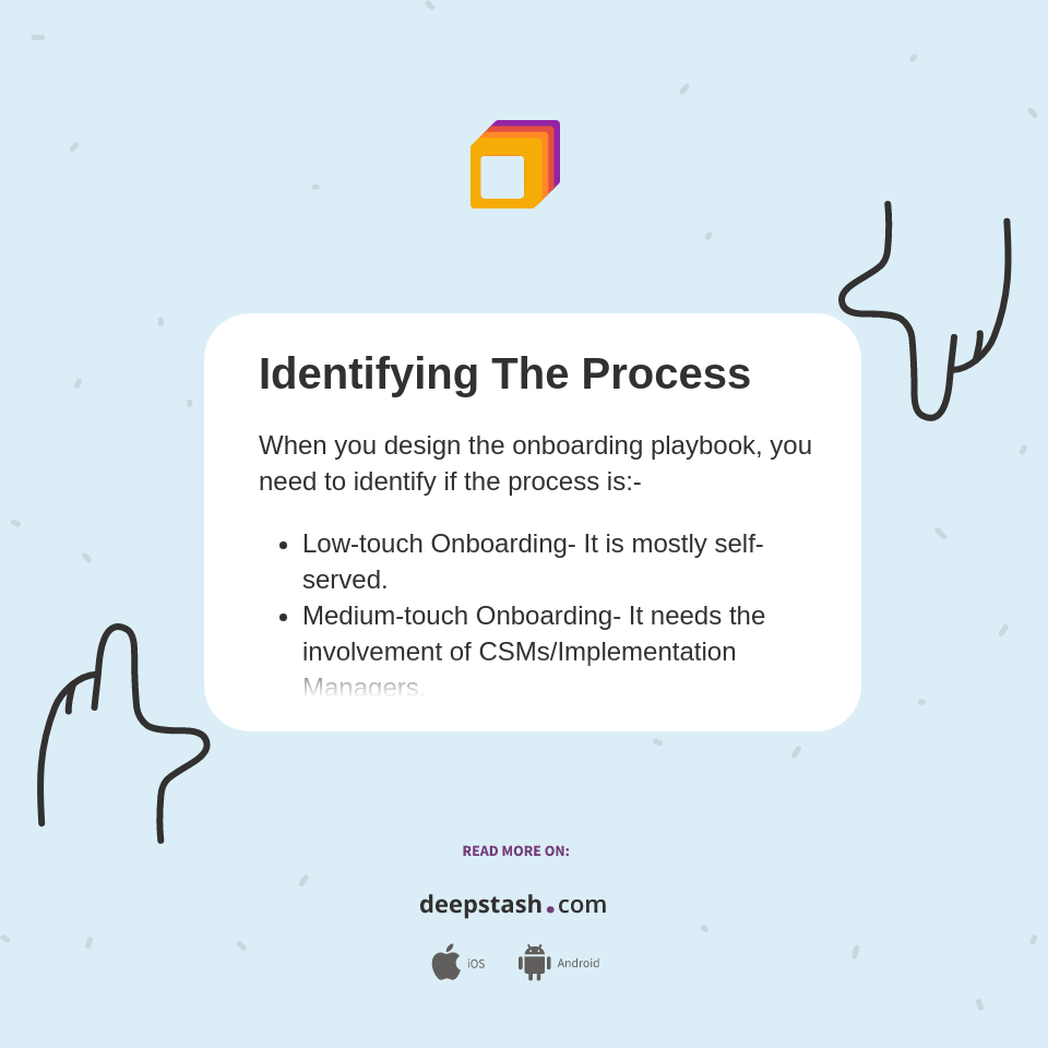 Identifying The Process - Deepstash