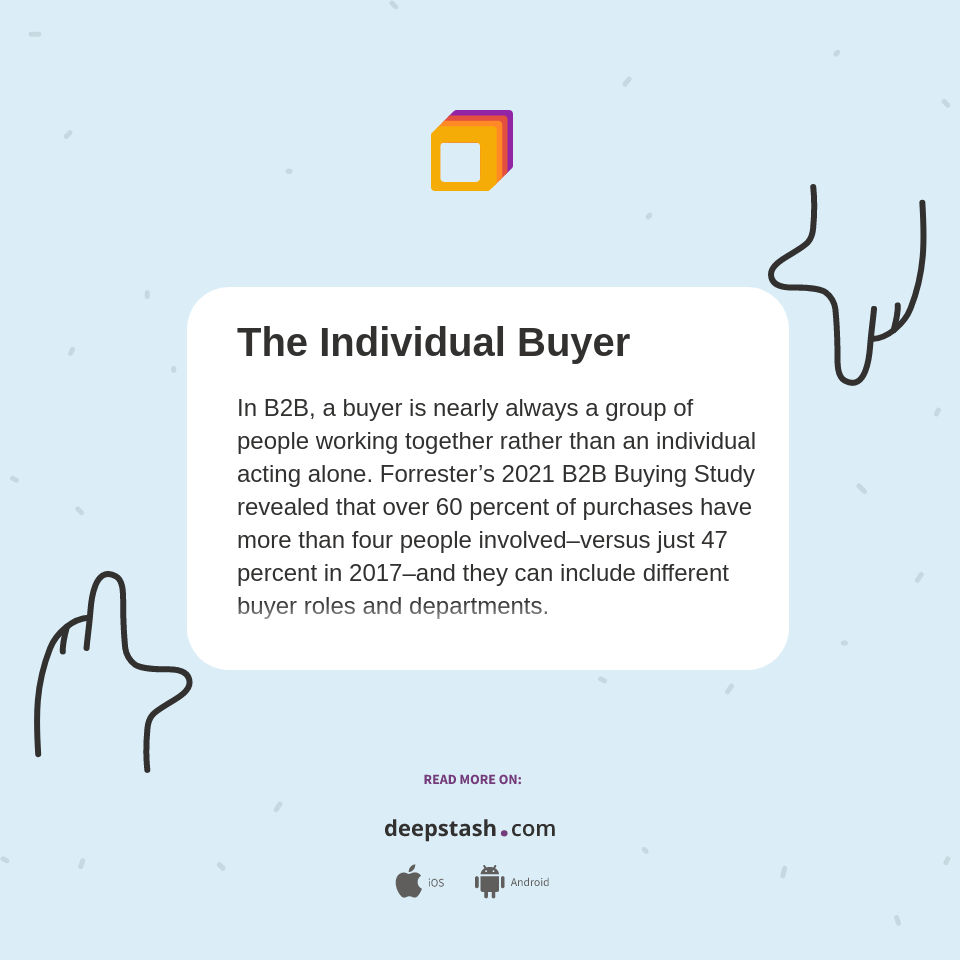 The Individual Buyer - Deepstash