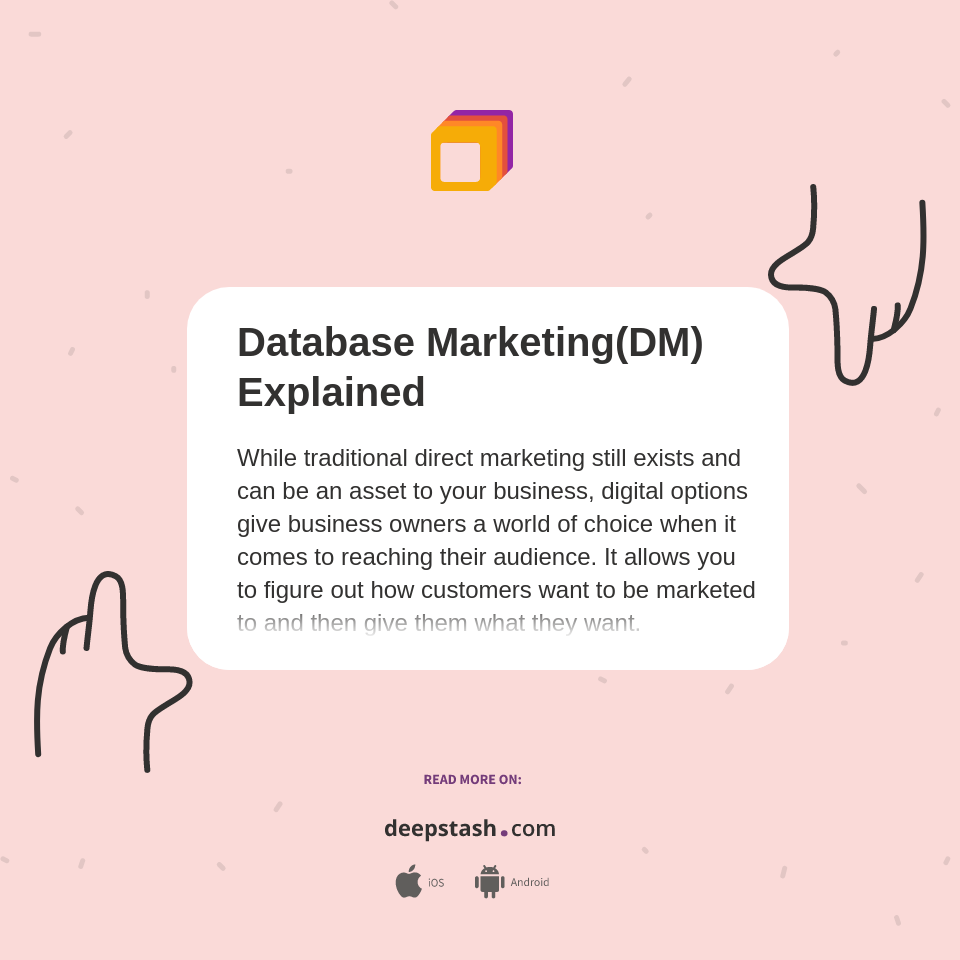 Database Marketing(DM) Explained - Deepstash