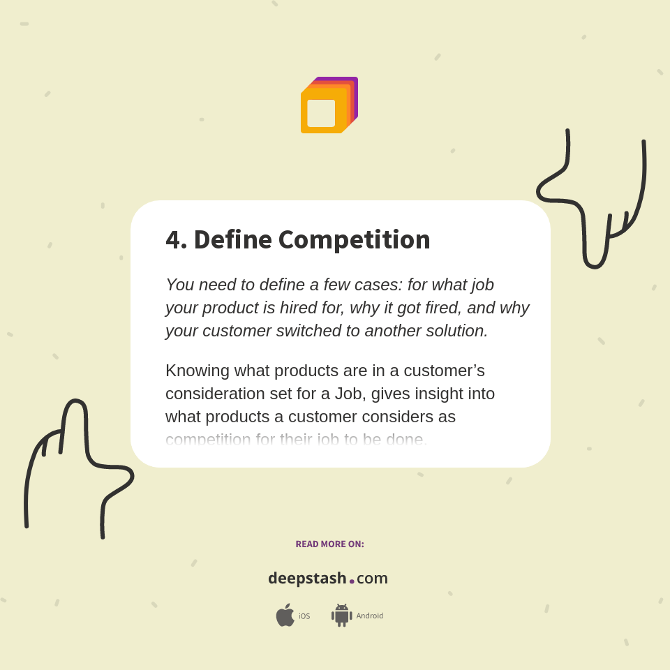 4. Define Competition - Deepstash