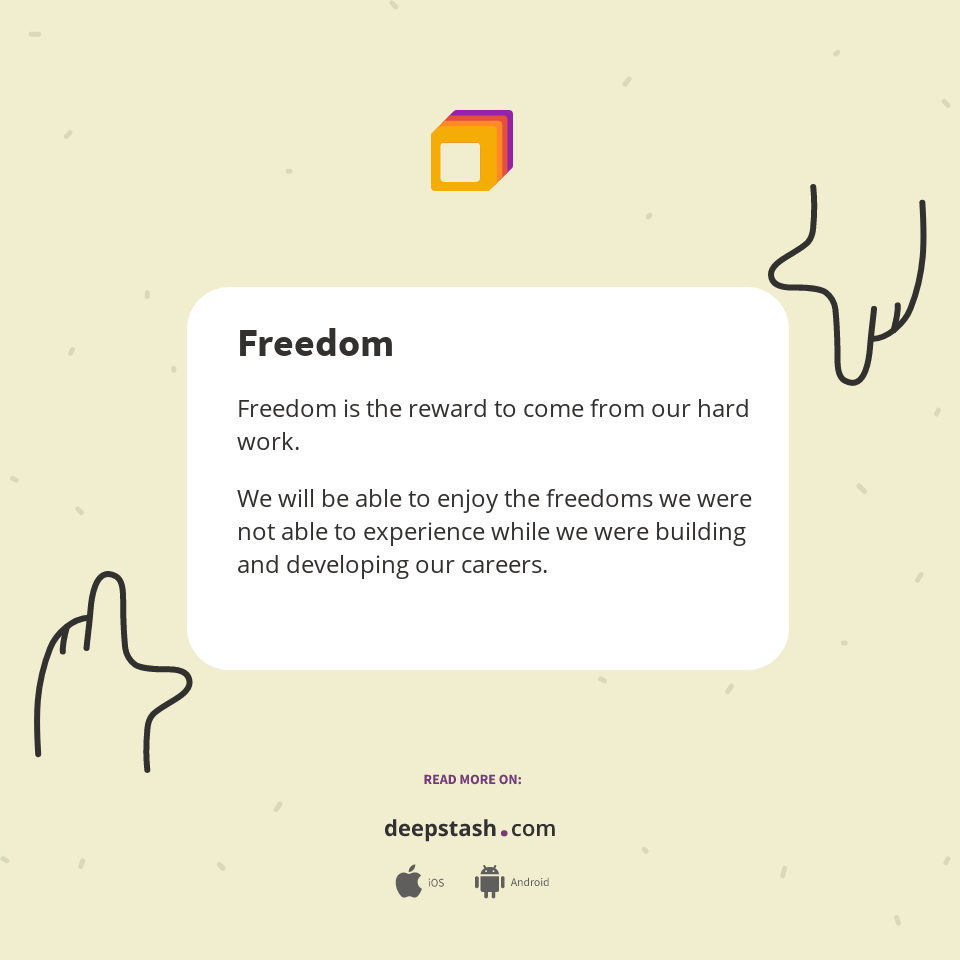 Freedom - Deepstash