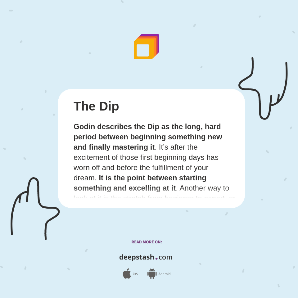 The Dip - Deepstash