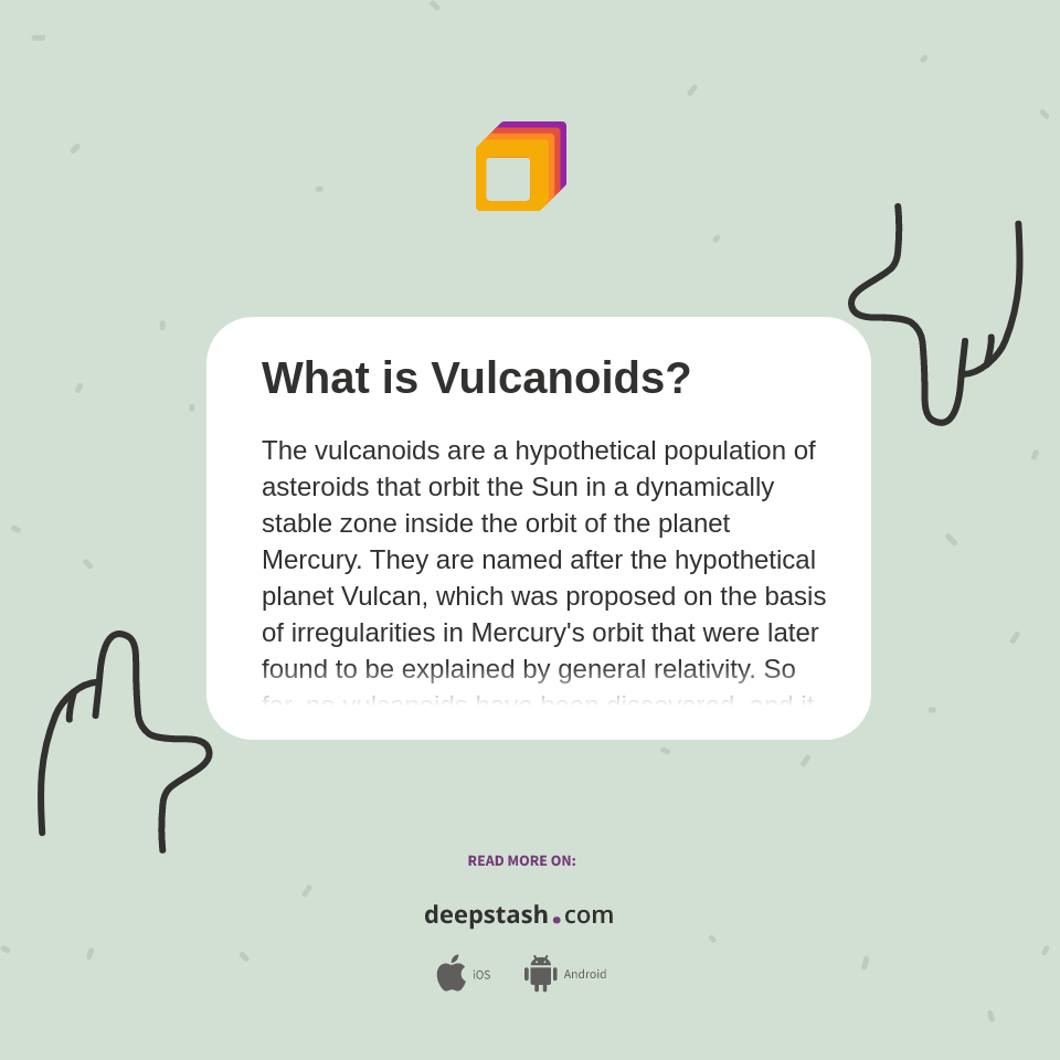 What is Vulcanoids? - Deepstash