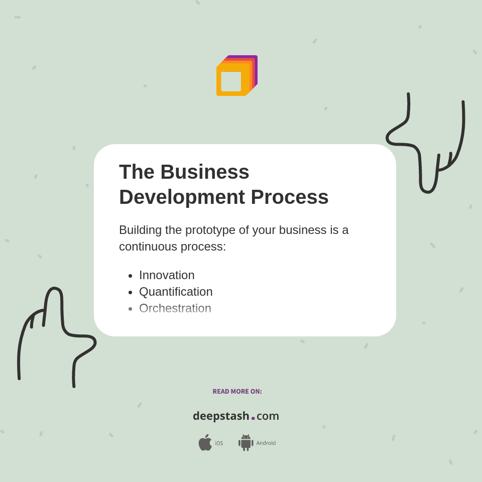 The Business Development Process - Deepstash