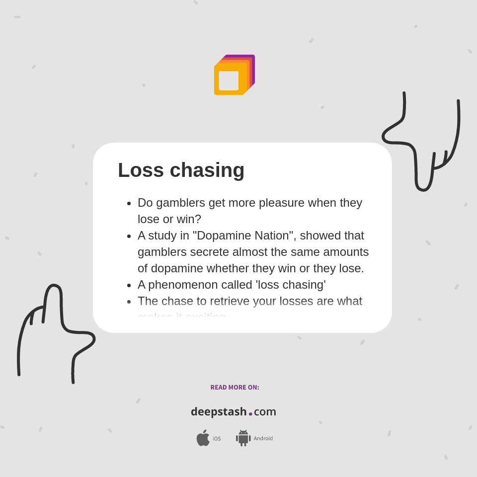 Loss chasing - Deepstash