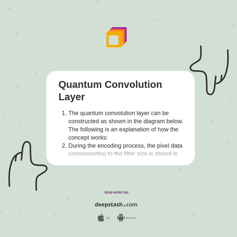 Quantum Convolution Layer - Deepstash