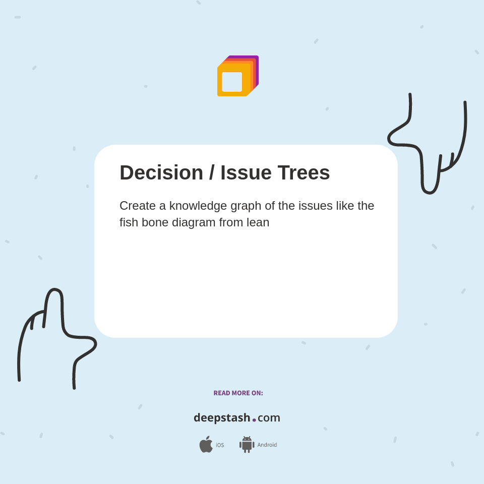Decision / Issue Trees - Deepstash