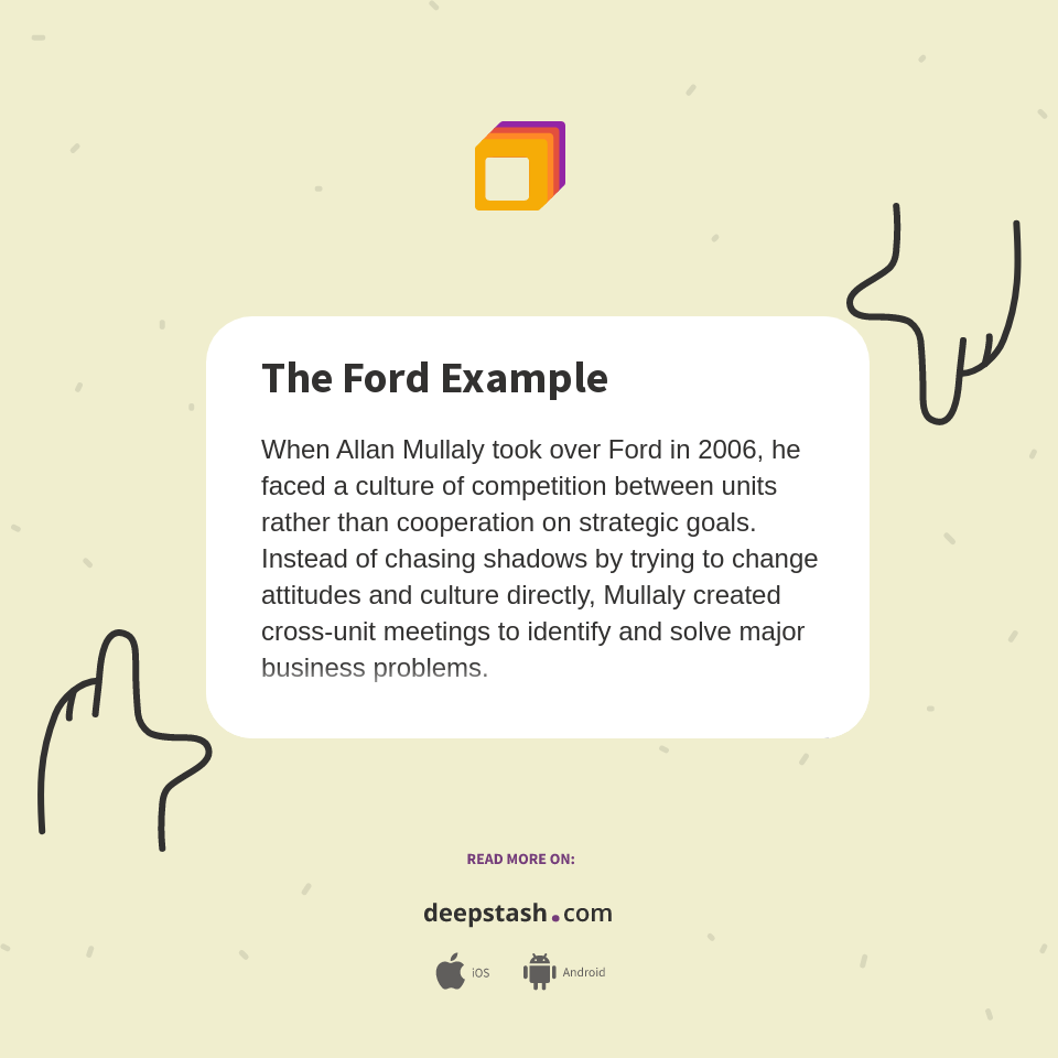 The Ford Example - Deepstash