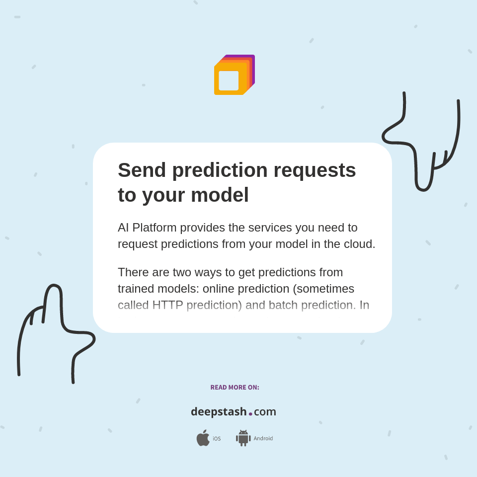Send prediction requests to your model - Deepstash