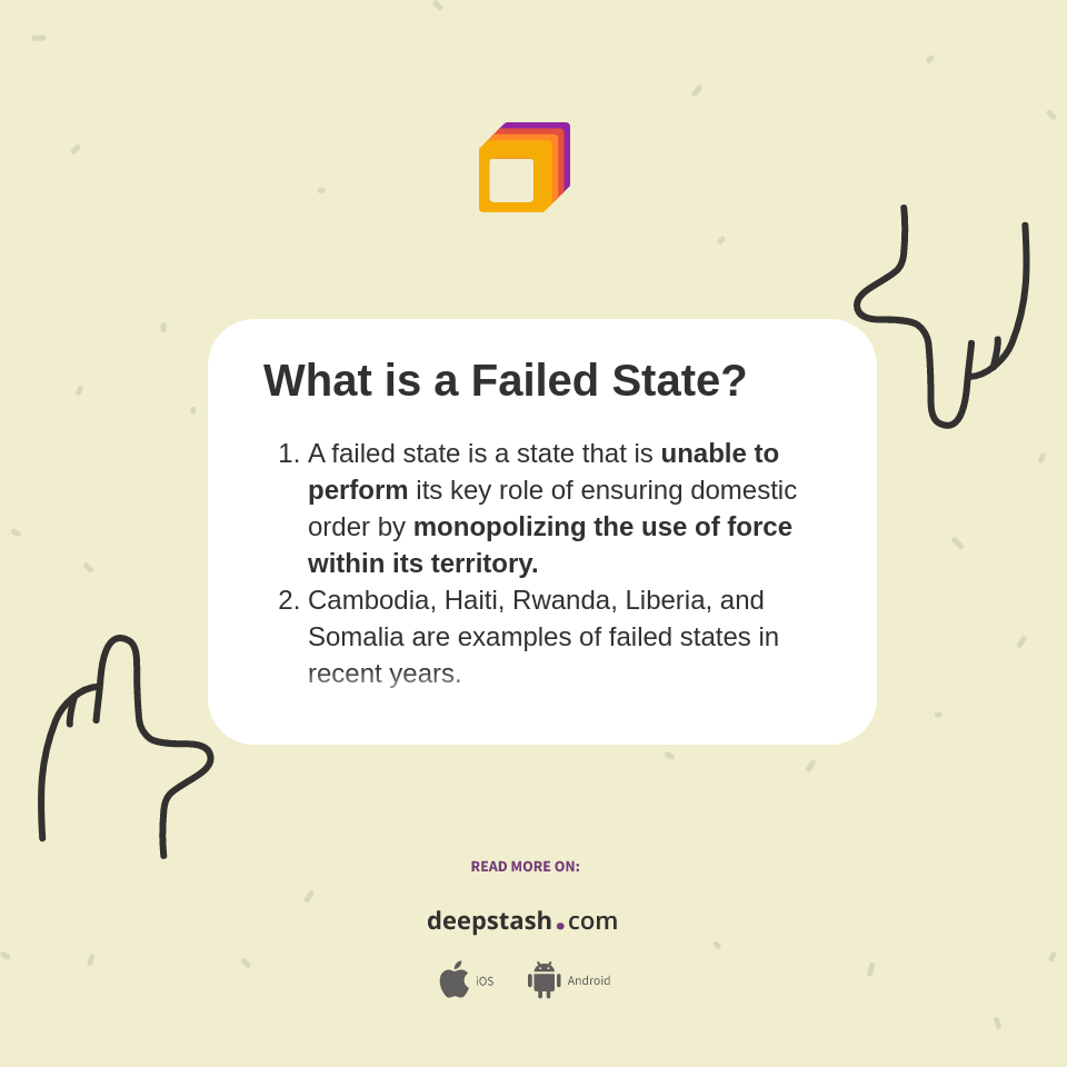 What is a Failed State? - Deepstash