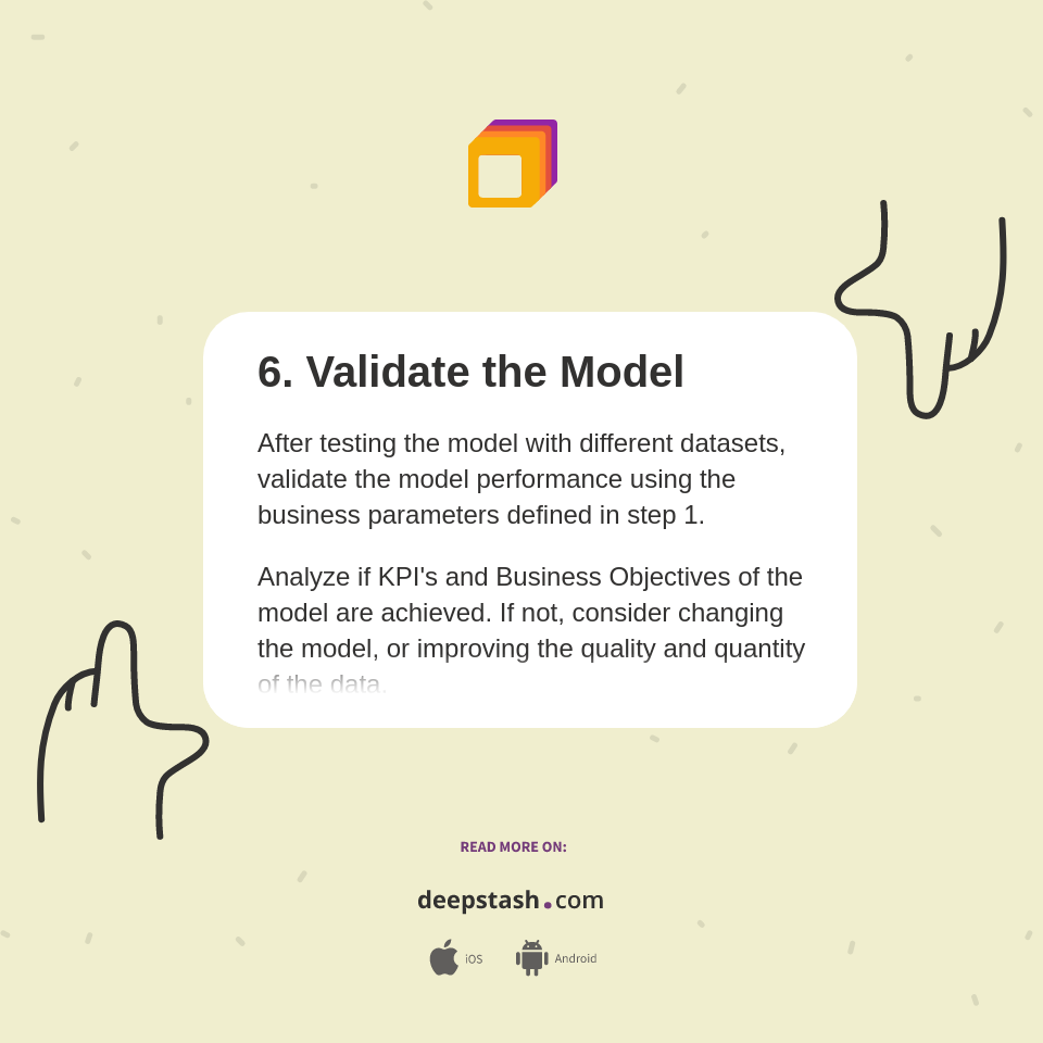 6. Validate the Model - Deepstash