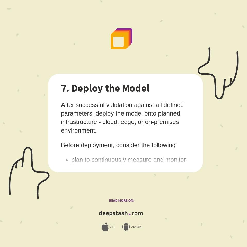 7. Deploy the Model - Deepstash