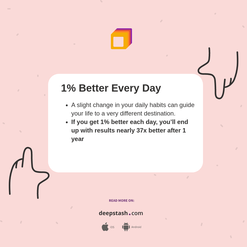 1% Better Every Day - Deepstash
