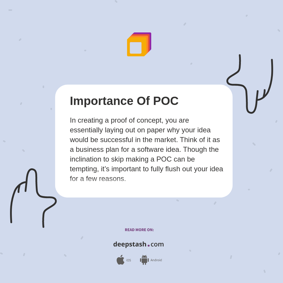 Importance Of POC - Deepstash