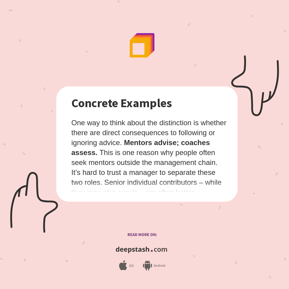 Concrete Examples - Deepstash