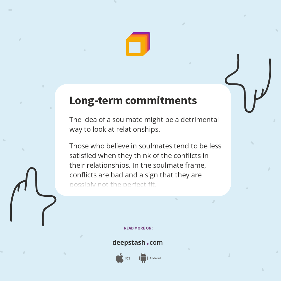 Long-term commitments - Deepstash