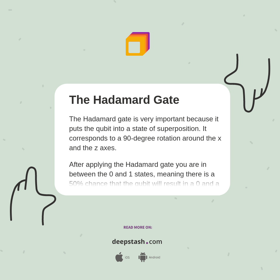 The Hadamard Gate - Deepstash