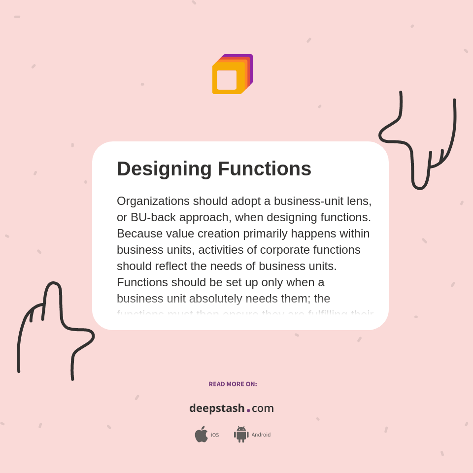 Designing Functions - Deepstash