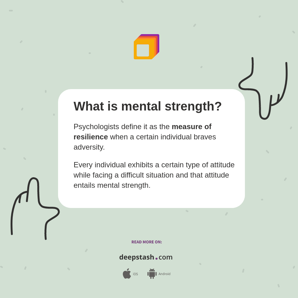 What is mental strength? - Deepstash