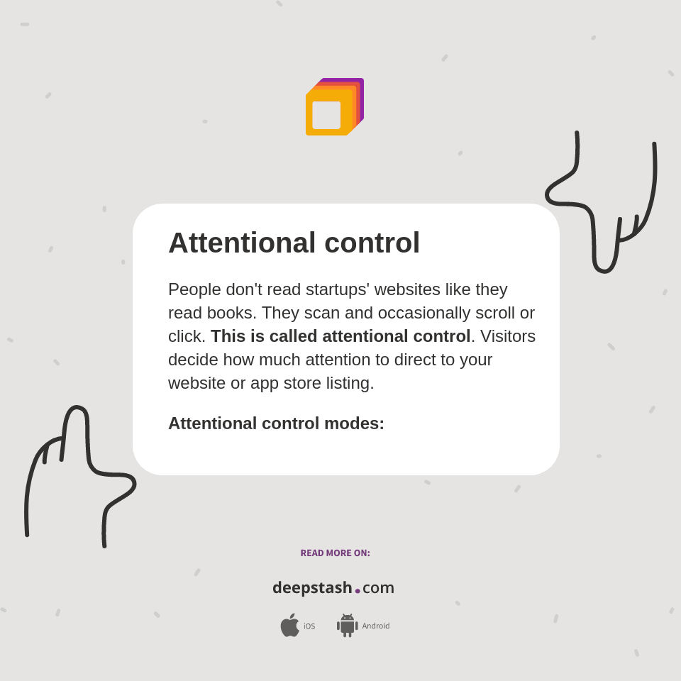 Attentional control - Deepstash