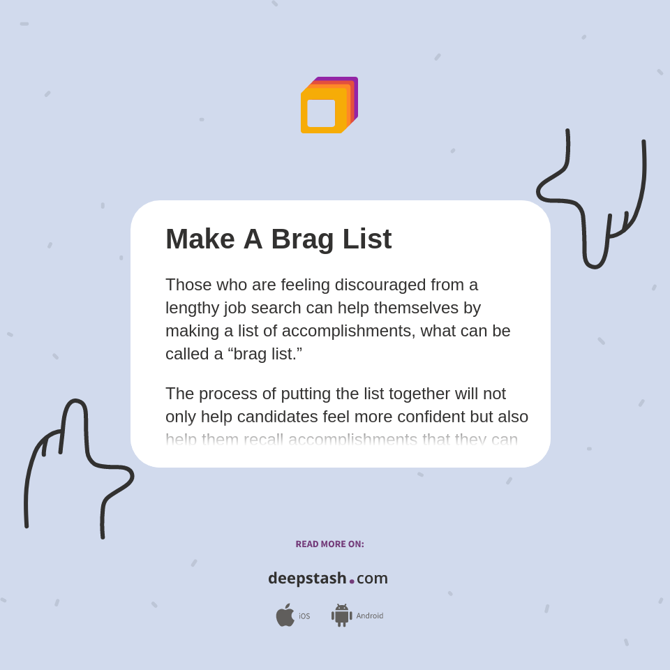 Make A Brag List - Deepstash