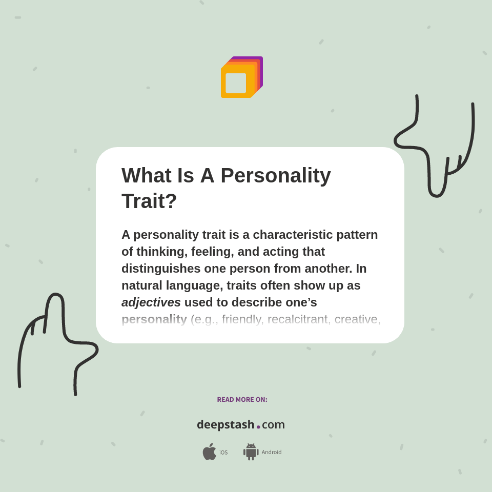 What Is A Personality Trait? - Deepstash