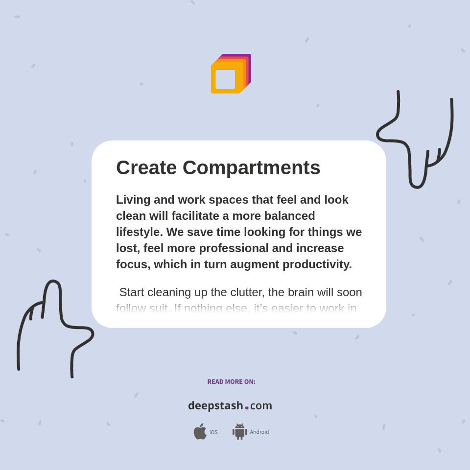 Create Compartments - Deepstash