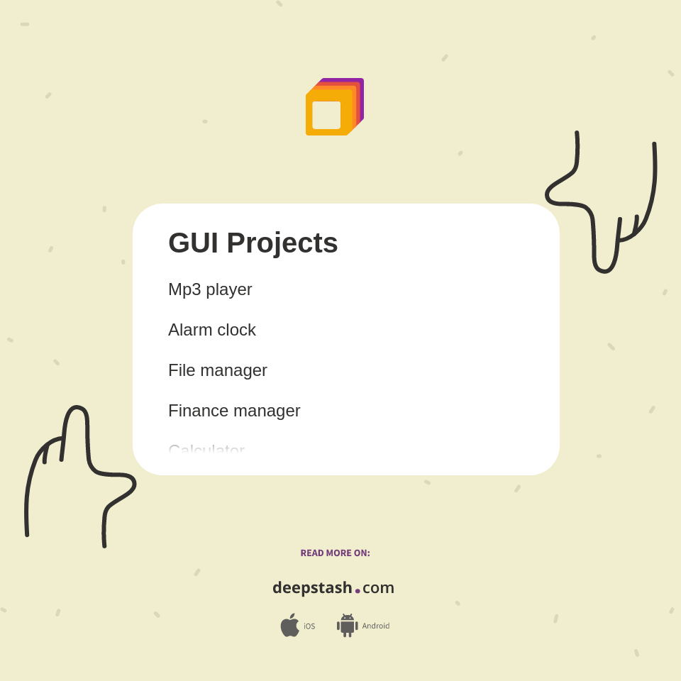 GUI Projects - Deepstash