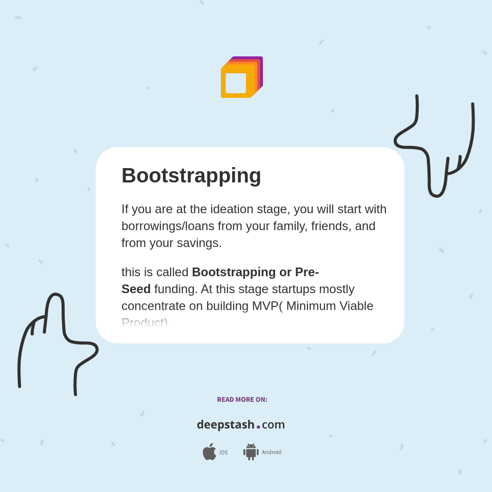 Bootstrapping - Deepstash