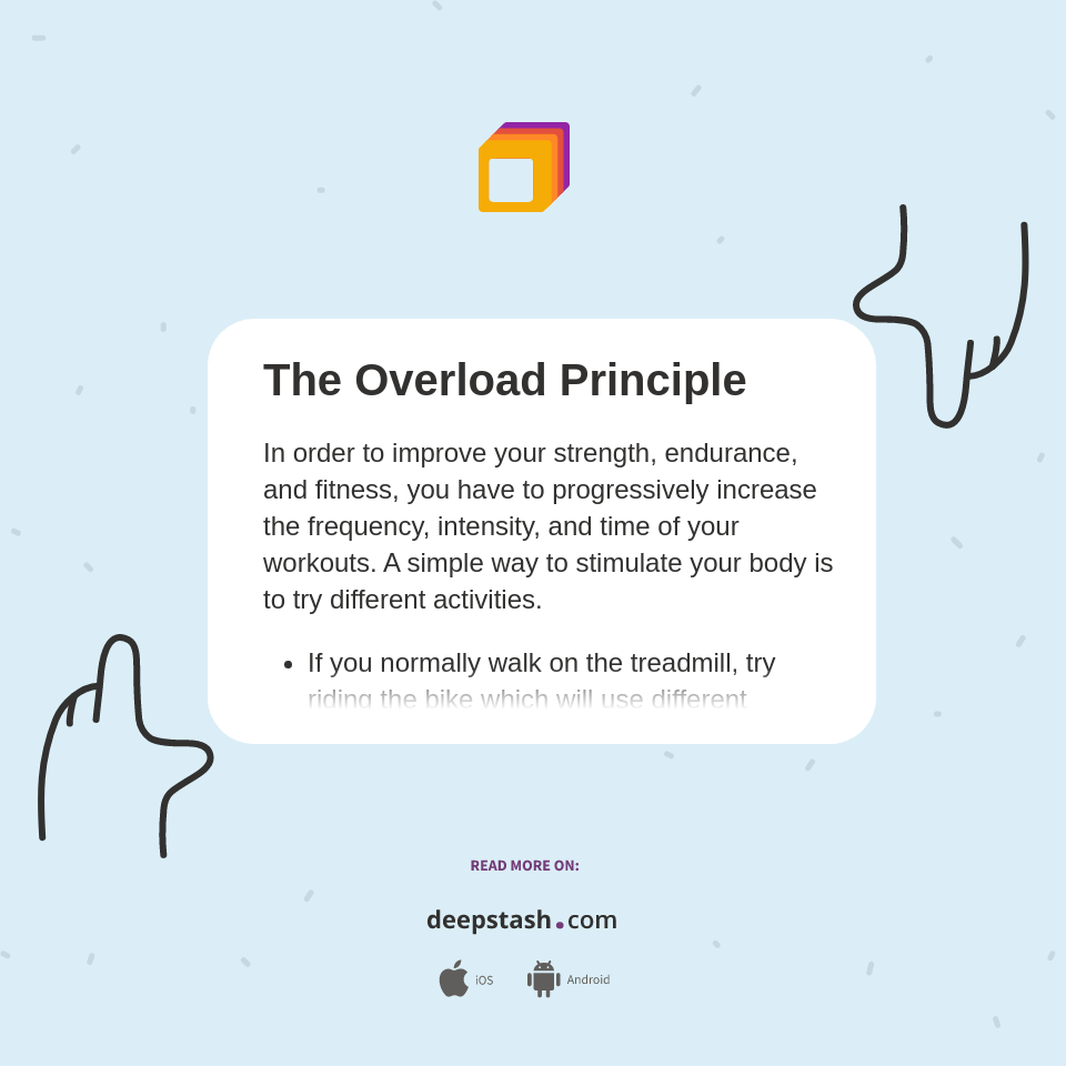 The Overload Principle - Deepstash