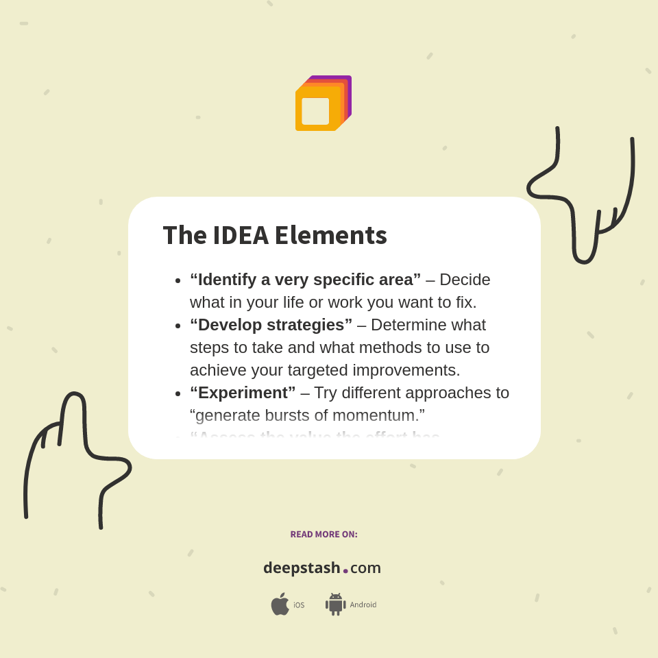 The IDEA Elements - Deepstash