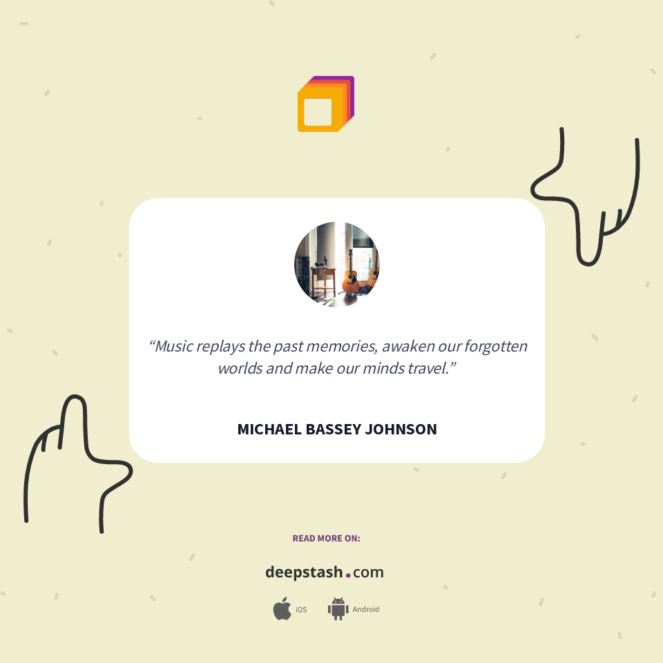 Quote by MICHAEL BASSEY JOHNSON - Deepstash