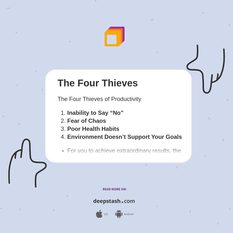 The Four Thieves - Deepstash