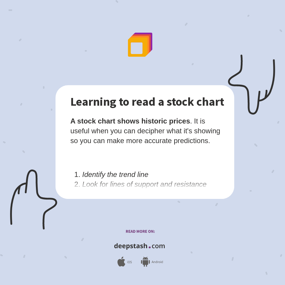 Learning to read a stock chart - Deepstash