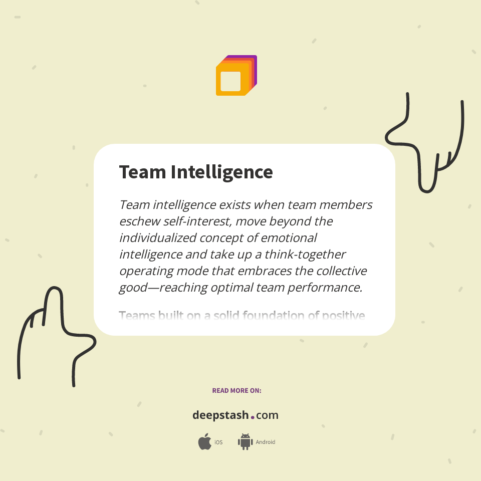 Team Intelligence - Deepstash