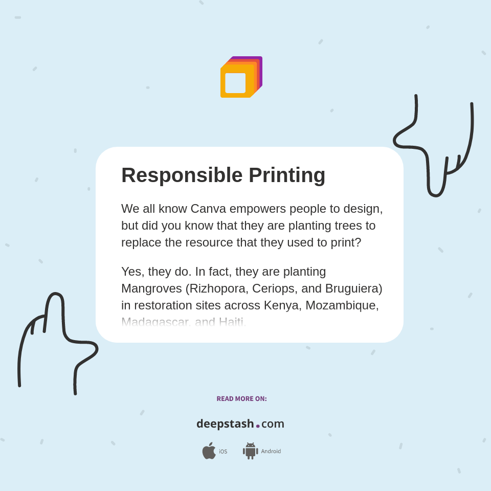Responsible Printing - Deepstash