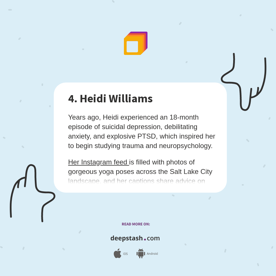 4. Heidi Williams - Deepstash