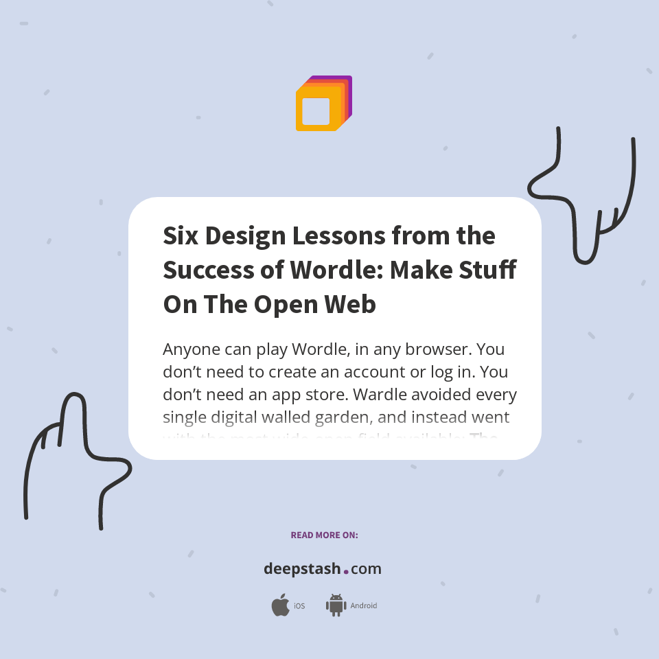 Six Design Lessons from the Success of Wordle: Make Stuff On The Open ...