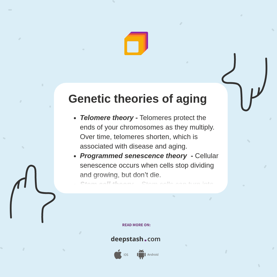 Genetic theories of aging - Deepstash