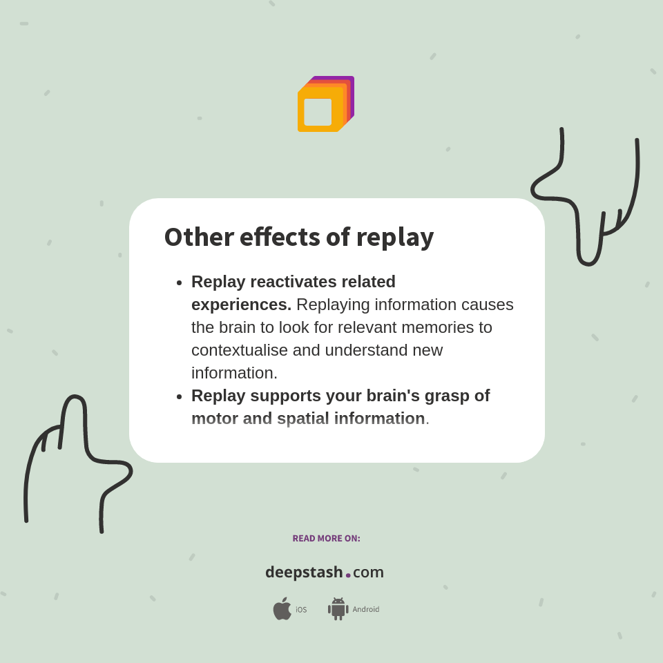 Other effects of replay - Deepstash