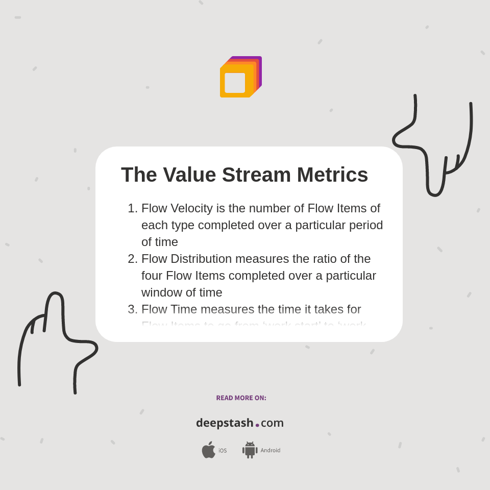 The Value Stream Metrics - Deepstash