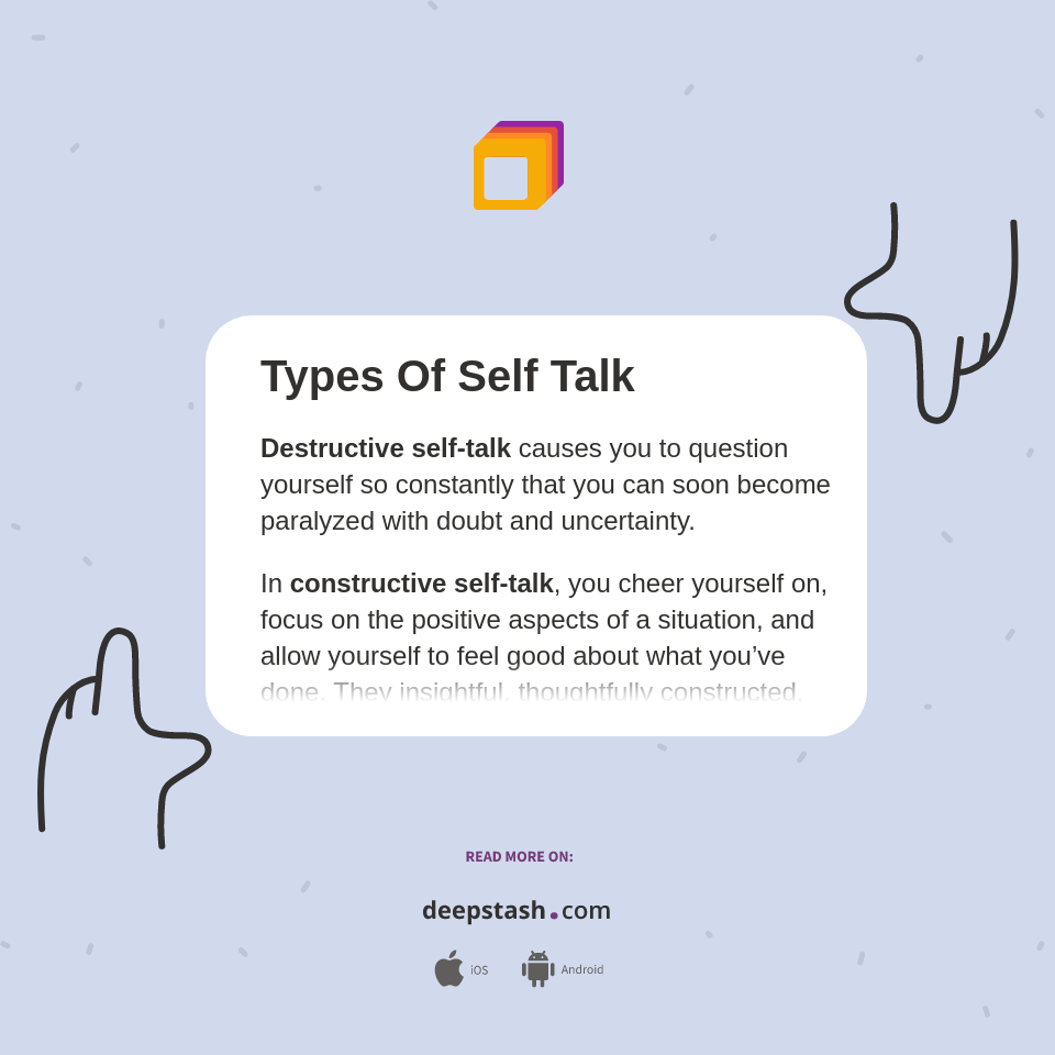 Types Of Self Talk Deepstash types-of-self-talk-deepstash