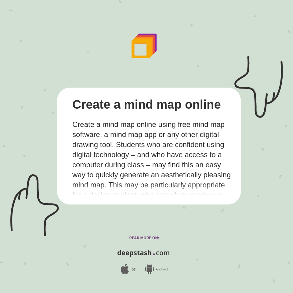 Create a mind map online - Deepstash