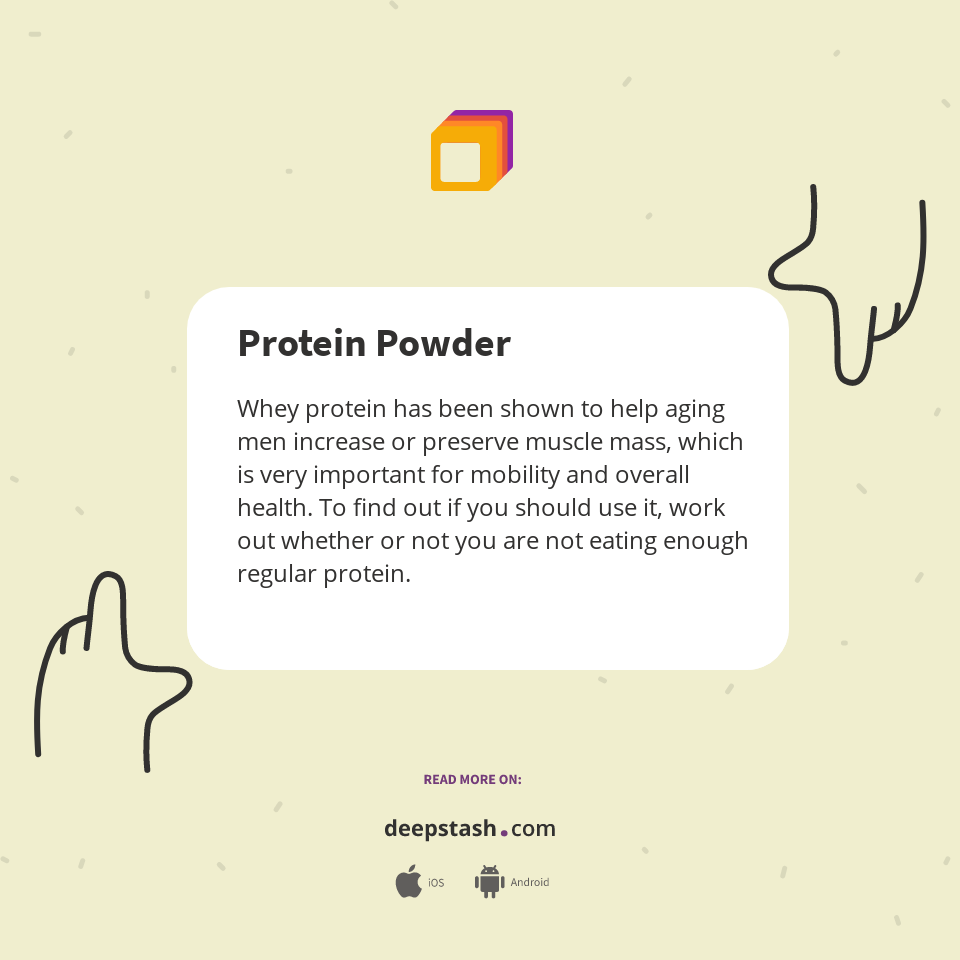 Protein Powder - Deepstash