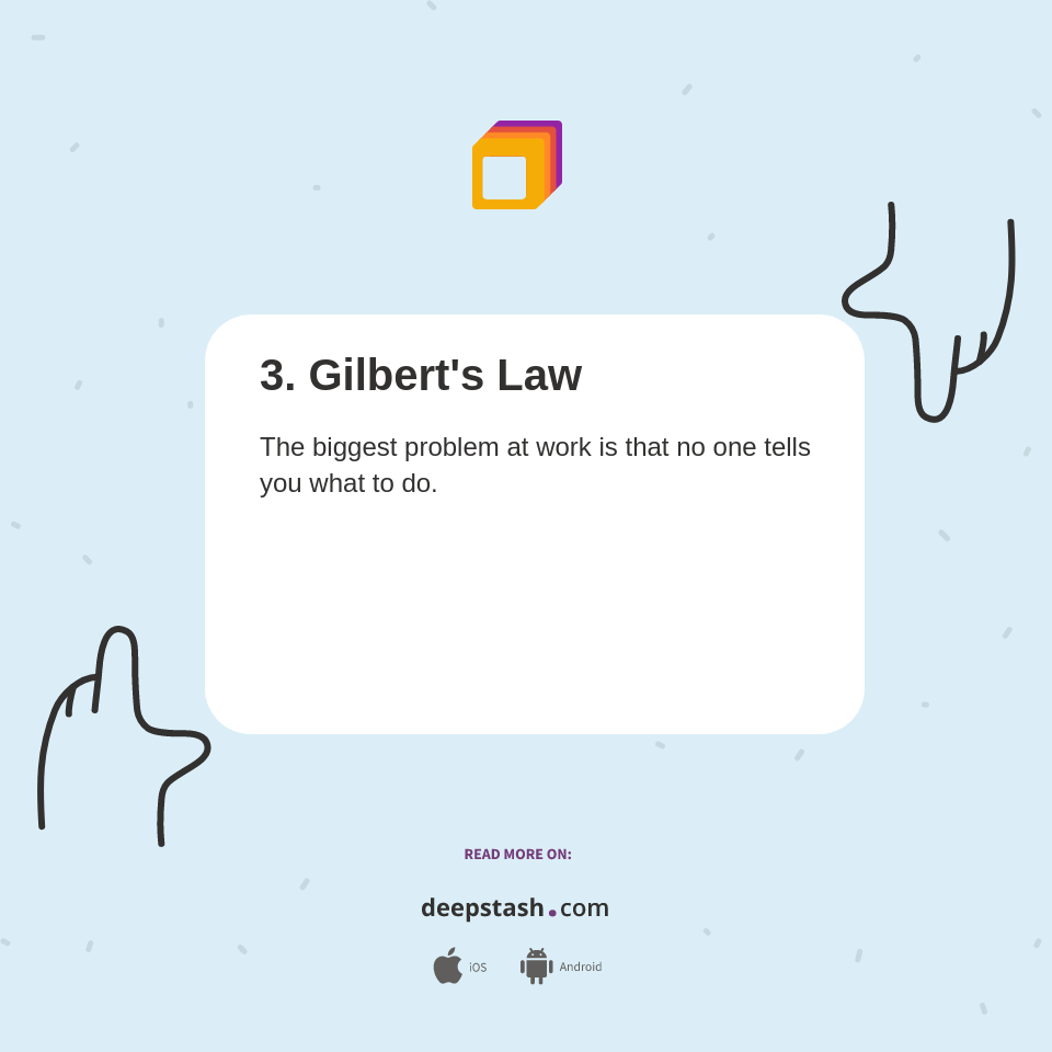 3. Gilbert's Law - Deepstash
