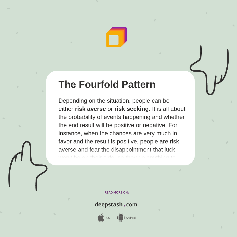 The Fourfold Pattern - Deepstash
