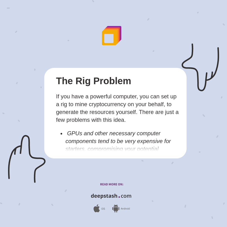 The Rig Problem - Deepstash