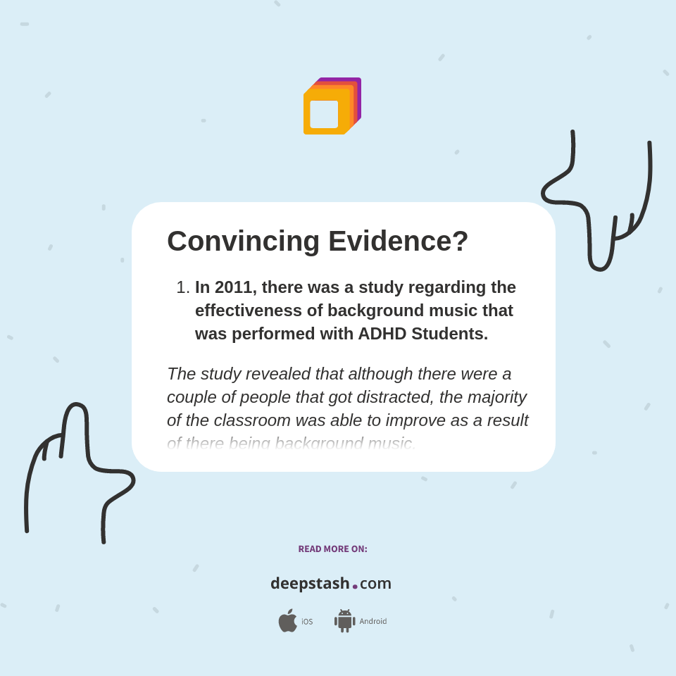 Convincing Evidence? - Deepstash